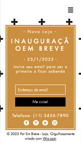 Modelo De Site Em Breve