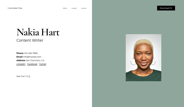 Templates Stationery Entrepreneur Blog Writers Portfolio Wix Sales Page 