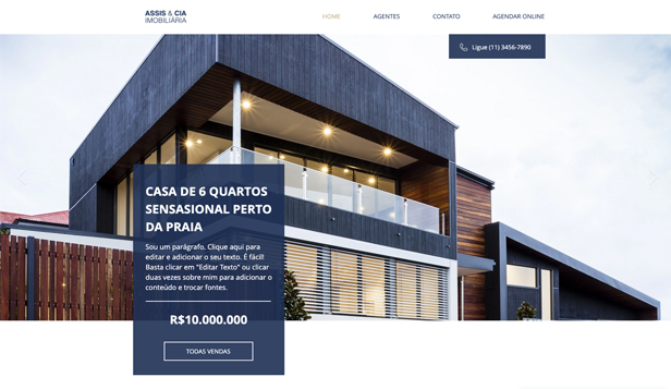 Templates em HTML para Imobiliária | Wix